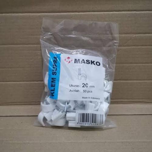 Jual Klem Kabel Masko Supra 20mm (50pcs) - Kab. Tabanan - Listrik Indah ...