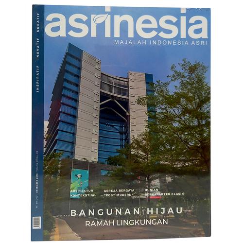Jual Majalah Asrinesia No. 09 Desember 2018 Majalah Arsitektur ...