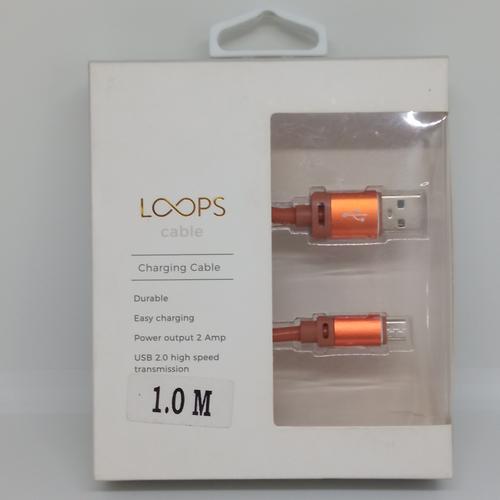 Jual Kabel Fast Charger Loops Type C Original - Kabel Cokelat - Jakarta ...