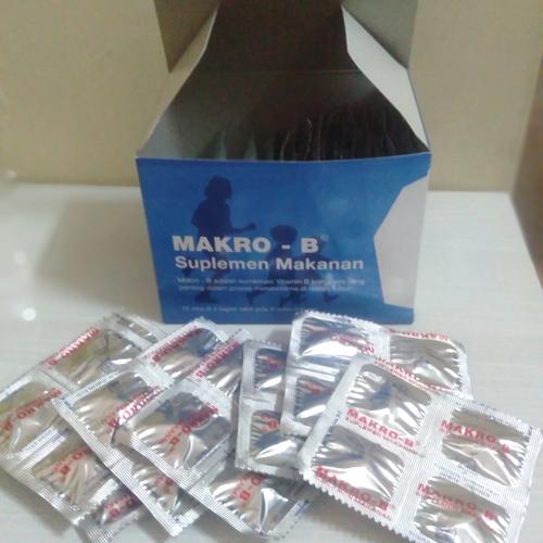 Jual MAKRO B - MULTIVITAMIN - SUPLEMEN MAKANAN - Kota Surabaya ...