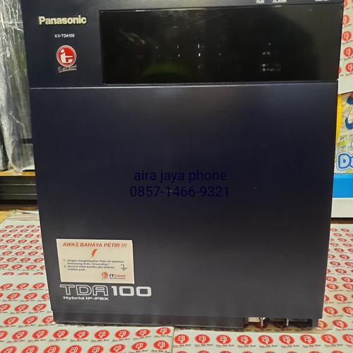 Promo KX-TDA100 Pabx Panasonic KX-TDA100BX kap. 8 Line 8 Digital 40 ...