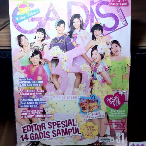 Jual majalah GADIS edisi spesial ulang tahun ke-2 - Kota Payakumbuh - buya gallery antik | Tokopedia