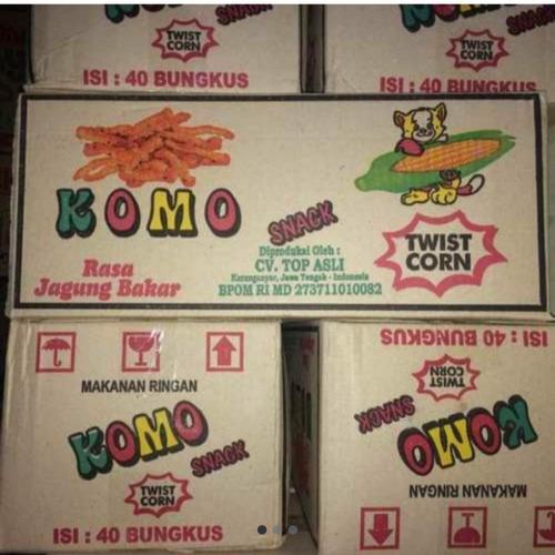 Jual CIKI KOMO SNACK RASA JAGUNG BAKAR 1 DUS ISI 40 BUNGKUS - Jakarta ...