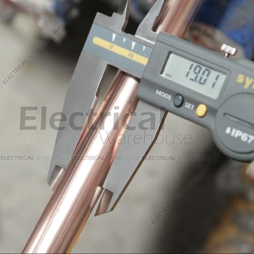 Jual COPPER ROD 3/4 Full 19mm 2 meter ( GROUND 19, GROUNDING TEMBAGA 2m ...