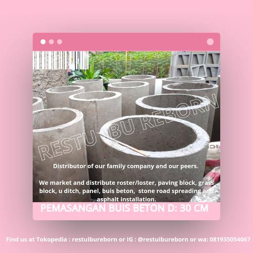 Jual BUIS BETON BULAT D 40 CM GORONG SALURAN AIR - Kota Tangerang ...