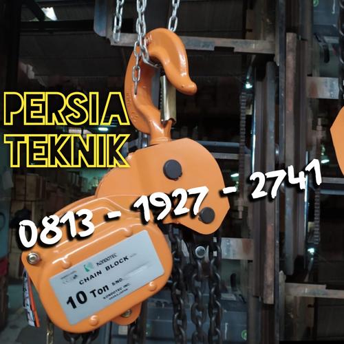 Jual CHAIN BLOCK KONDOTEC JAPAN 10 Ton x 10 meter CHAIN BLOCK - Jakarta ...