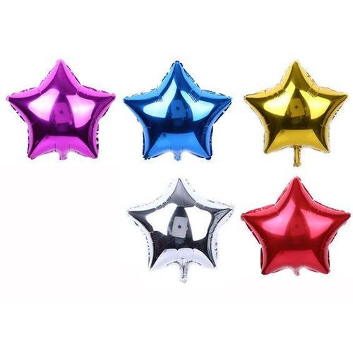 Jual Balon foil bintang 5 inch & 10 inch - Merah, 10 inch - Kota Medan ...