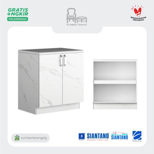 Jual Kitchen Set Marble Siantano Modern Minimalist KC 01 B-1 / Rak ...