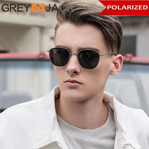 Promo Grey Jack Kacamata Sunglasses Polarized Fashion Metal Anti Uv New ...