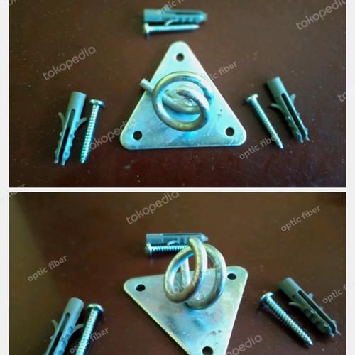 Jual klem Segitiga ulir clamp hock + piser baut sekrup - Kota Surabaya ...