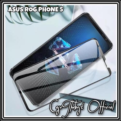 Jual ASUS ROG PHONE 5 / 5S / PRO / ULTIMATE EMPERED GLASS FRAME FULL ...