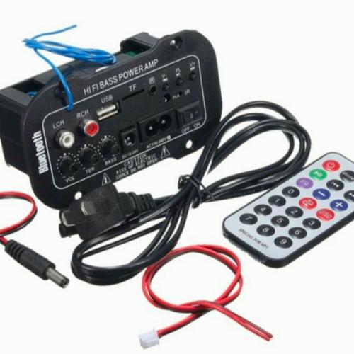 Jual Amplifier Mobil Box Speaker Bluetooth USB FM Radio Hi Fi Stereo ...
