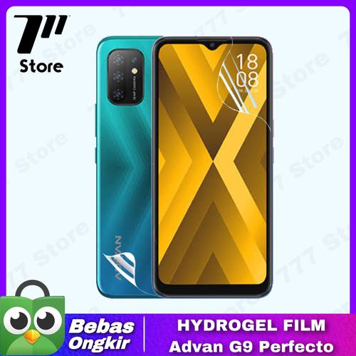 Promo Advan G9 / Pro / Perfecto 6.6 inch Hydrogel Tpu Clear Screen Protector - G9, Depan ...