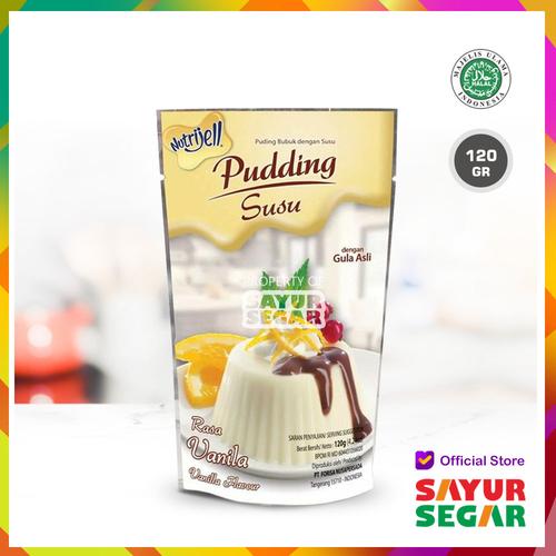 Jual NUTRIJELL PUDDING SUSU [145g] SACHET - VANILA - Vanila - Kota ...