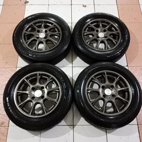 Jual Velg toyota r15 pcd 4x114 + ban bridgestone 195 65 R15 - Kab ...
