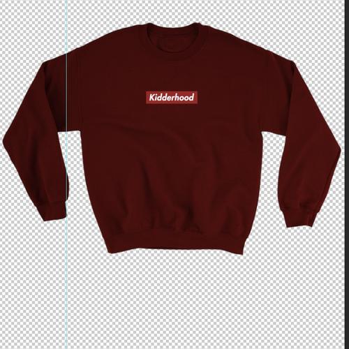 Jual Sweater Custom Sablon - Putih, sablon logo - Kab. Sidoarjo - Just ...