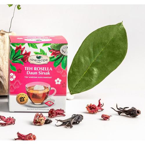 Jual Nine Recipe Rosella Tea Graviola Leaf - Teh Rosella Daun Sirsak ...