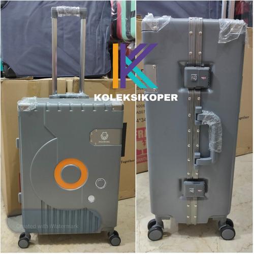 Jual Koper Import Roaming Alumunium No Zipper TSA Lock ukuran 20 inch ...