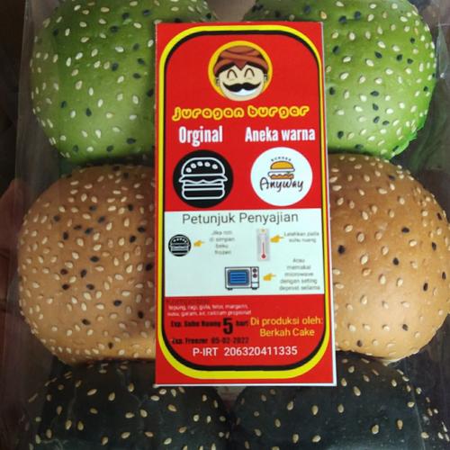 Jual Roti Burger Warna Juragan Burger - original, S - Kab. Sukoharjo ...