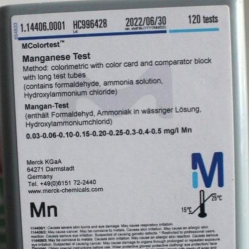 Jual Manganese Test Kit M.1.14406.0001 Merck - Kota Surabaya - Vertical ...