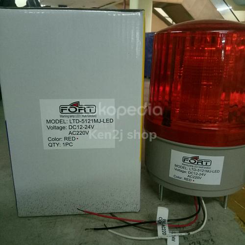 Jual Warning Light Rotary LTD-5121MJ 5" /12V- 24V-220V Lampu LED Merk ...