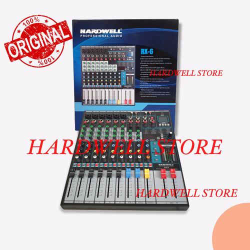 Jual Mixer Audio 6 Channel Hardwell RX 6 Original - Jakarta Utara - HARDWELL AUDIO STORE | Tokopedia