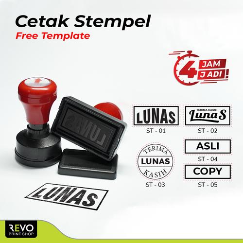 Jual Stempel Flash / Cetak Stempel Lunas / Stemple Asli / Stampel Copy ...