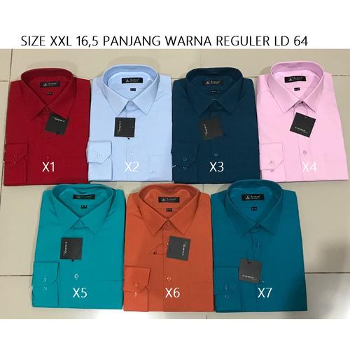 Jual Kemeja Alisan Panjang Warna ukuran 16,5 - 17,5 - Kab. Tangerang ...