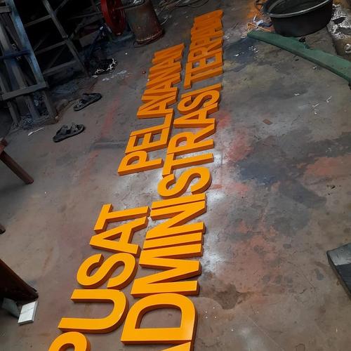 Jual Huruf timbul galvanis, letterbox galvanil, signage - Kab. Bogor ...