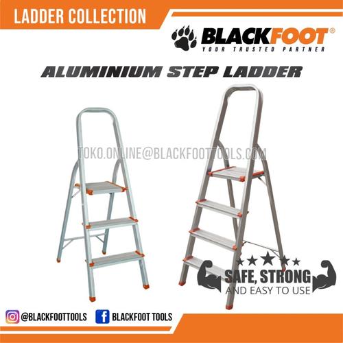 Jual TANGGA ALUMINIUM 160CM (1,6M) MODEL A TANGGA LIPAT 3 STEP ...