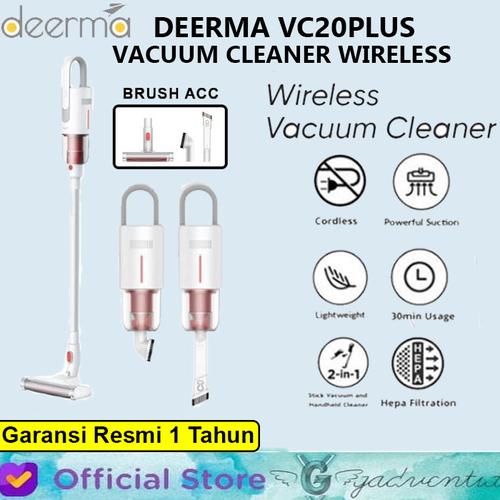 Promo Deerma VC20 Plus Wireless Vacuum Vacum Cleaner Debu Derma 150W ...