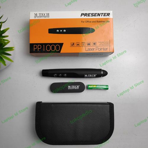 Jual Laser pointer M-TECH PP1000 presenter presentasi original - PP1000 ...