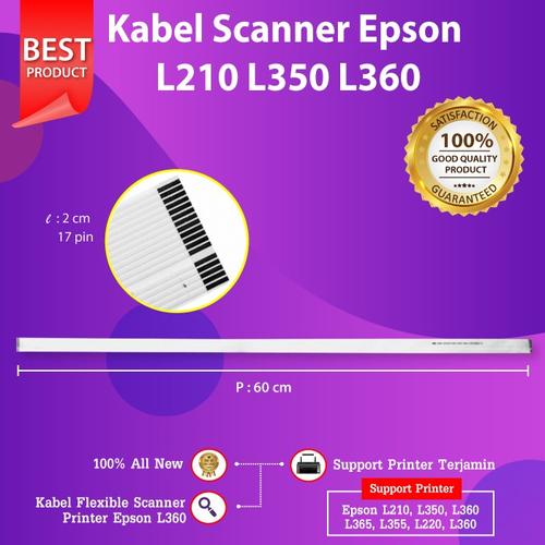Jual Kabel Scanner Epson L210 L220 Flexible Cable Printer L360 L350 ...