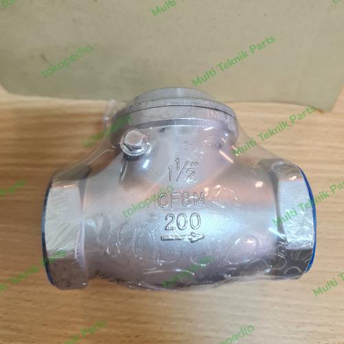 Jual Check Valve 1 1/2"(inch) Stainless Steel - Jakarta Barat - Multi ...