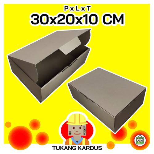 Jual KARDUS uk 30x20x10 CM Diecut Pizza Corrugated Packaging Box ...