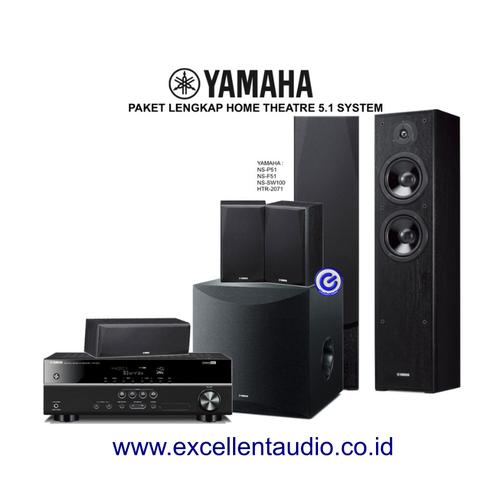 Promo Paket Yamaha HTR 2071 NS SW100 NS F51 NS P51 home theatre system ...