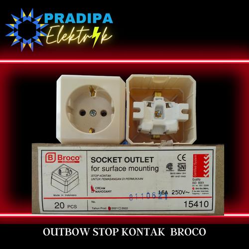 Jual OUTBOW STOP KONTAK BROCO SOCKET OUTLET 15410 - Kab. Bandung ...