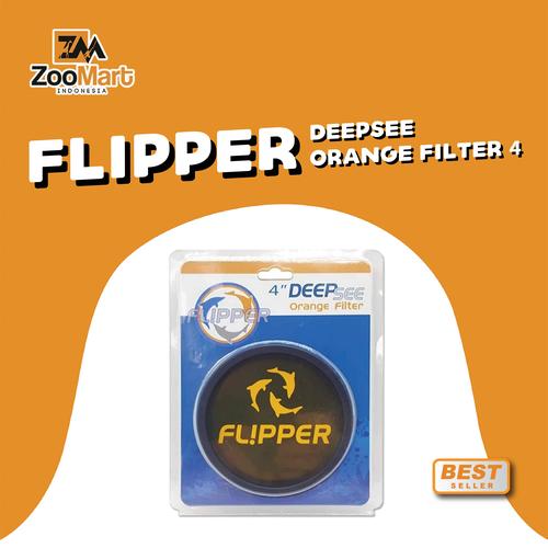 Jual Flipper DeepSee Orange Filter 4" / Flipper Aquarium Laut / Lensa ...