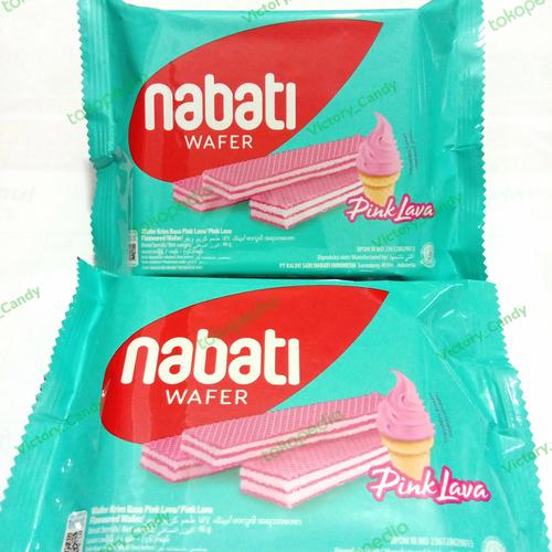 Promo Wafer NABATI PINK LAVA 46gr - Kota Malang - Victory Candy | Tokopedia