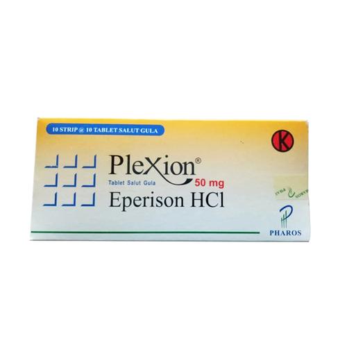 Jual PLEXION 50 MG 10 TABLET / OTOT TEGANG / KRAM / NYERI OTOT ...