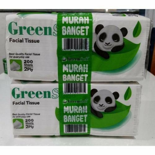 Jual GREEN SOFT 200S FACIAL TISSUE ( 1 banded isi 2 pcs - Kab. Tegal ...