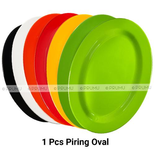 Promo Piring Oval Melamin 12 Inch - Piring Saji - Piring Melamine ...
