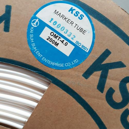 Jual Marker Tube KSS 4 mm, Tube Marker KSS 4mm 1 Roll 200 meter Kabel ...