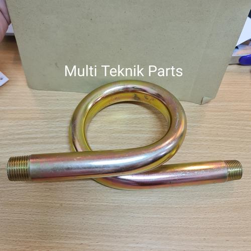 Jual Pipa siphon besi type O drat 1/4" inch / syphon O pressure gauge ...