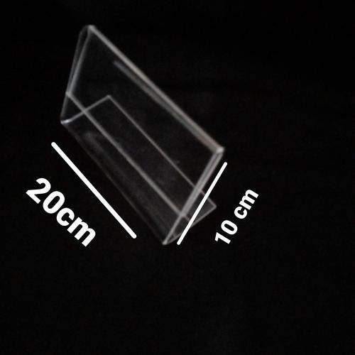 Jual akrilik papan nama meja/name tag 20 x 10 cm - Jakarta Utara ...