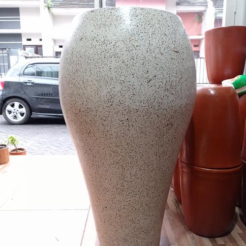 Jual Pot Guci Besar Pot Tanaman Model Gentong Teraso/terrazzo - tanpa ...