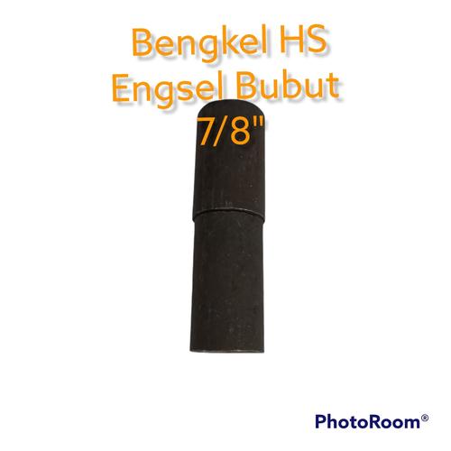 Jual Engsel Bubut Besi Beton Pintu Pagar 7/8 " Inch Panjang 7 Cm ...