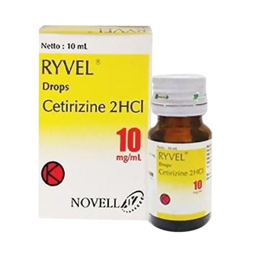 Jual RYVEL 10MG DROPS 10ML / CETIRIZINE / ALERGI / RINITIS - Jakarta ...