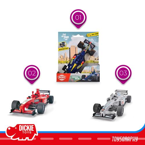 Jual Dickie Toys FORMULA RACER Pull String Cars Mobil Balap - Biru ...