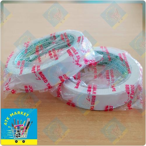 Jual DOUBLE TAPE KERTAS 1" 24MM Double Sided Tape Paper - Kota ...